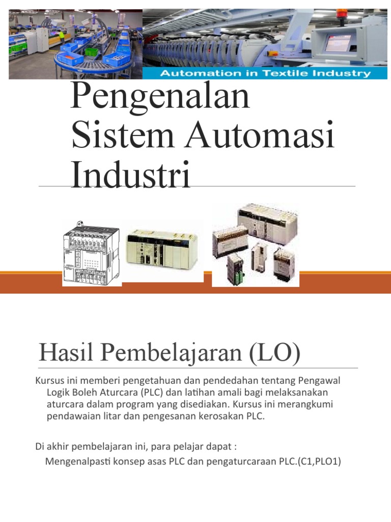 Pengenalan Sistem Automasi Industri | PDF