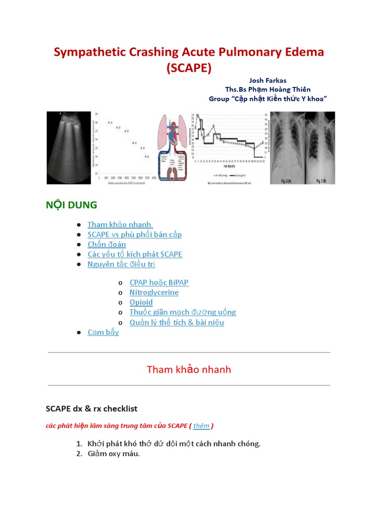 Sympathetic Crashing Acute Pulmonary Edema.docx | PDF