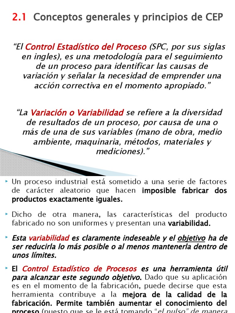 Unidad II - Graficas de Control para Variables | PDF