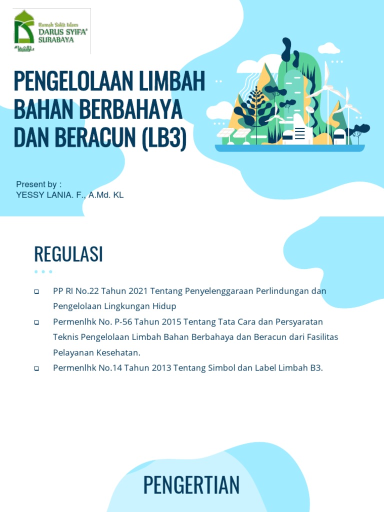 Pengelolaan Limbah B3 | PDF