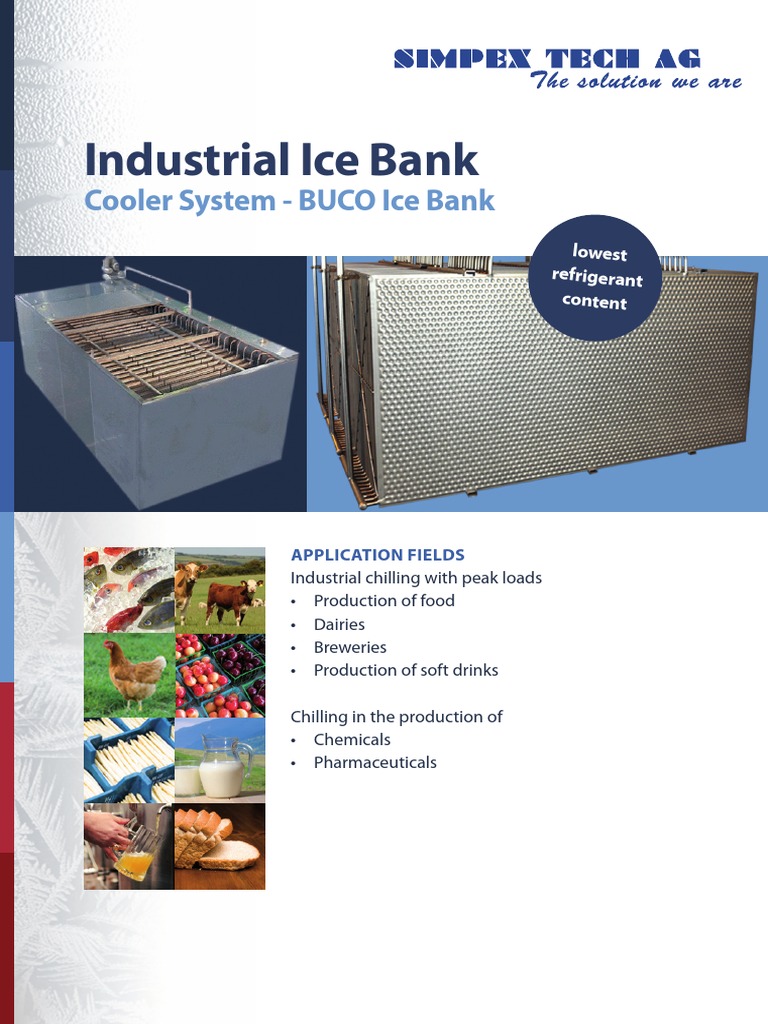 Buco Ice Bank Base | PDF | Refrigeration | Ice
