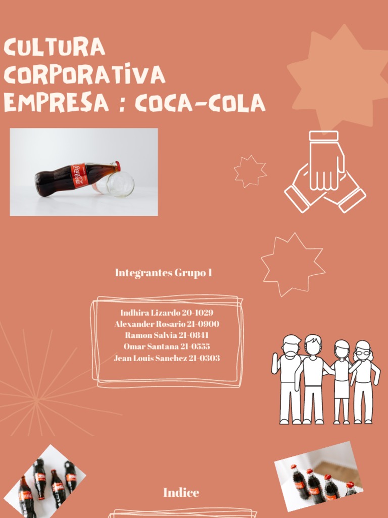 Cultura Corporativa Empresa Coca-Cola | PDF | Coca Cola | La compañia de coca Cola