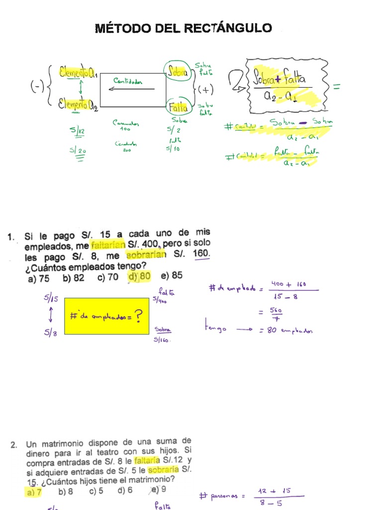 Clase Método Rectángulo | PDF