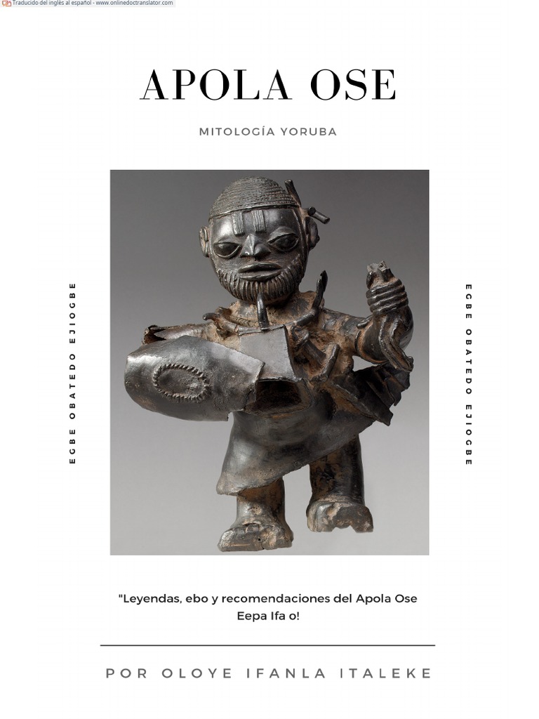 16 Apola Oselogbe To Osefunfun (Ing) .En - Es | PDF | Religión étnica | Santeria