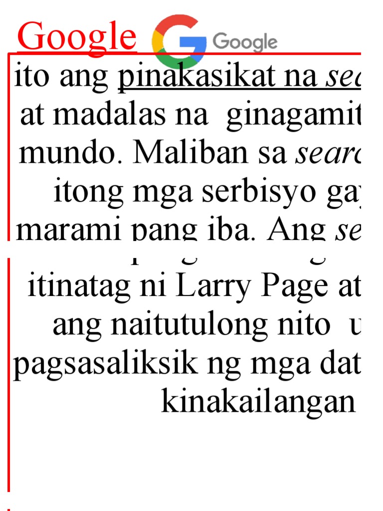 Tarpapel Search Engine Lecture | PDF