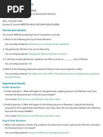 PhysioEx Exercise 9 Activity 1 | PDF | Kidney | Animal Anatomy