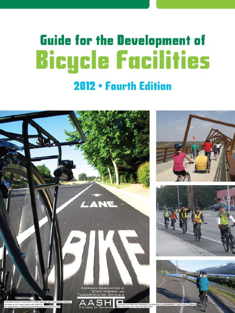 AASHTO Guide to Development of Bicycle Facilities | PDF | Cycling ...