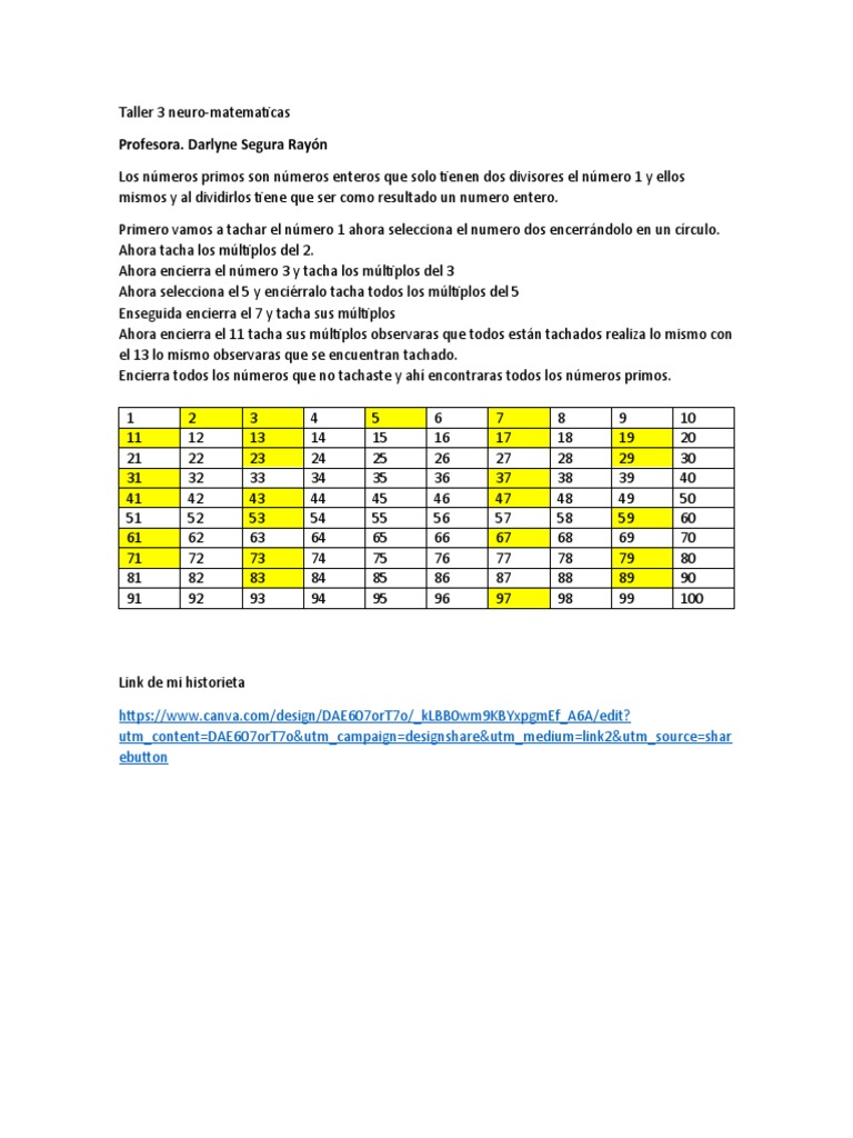 Actividad 2 Nùmeros Primos | PDF