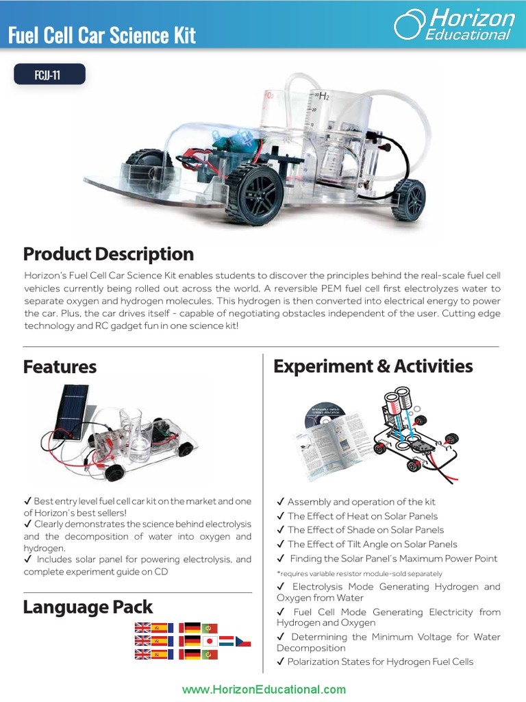FCJJ 11 Datasheet | PDF | Fuel Cell | Solar Energy