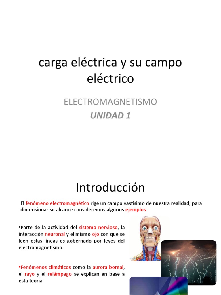 U1 - Carga Elã©ctrica y Su Campo Elã©ctrico | PDF | Semiconductores | Ion