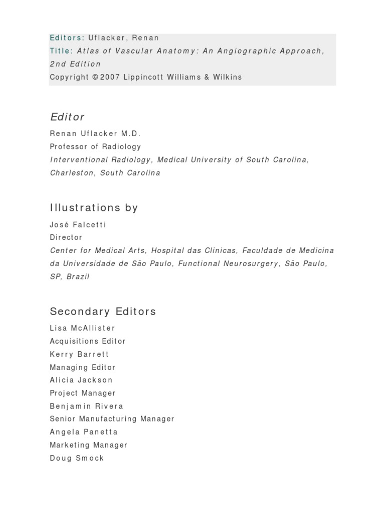 Editor and Authors | PDF