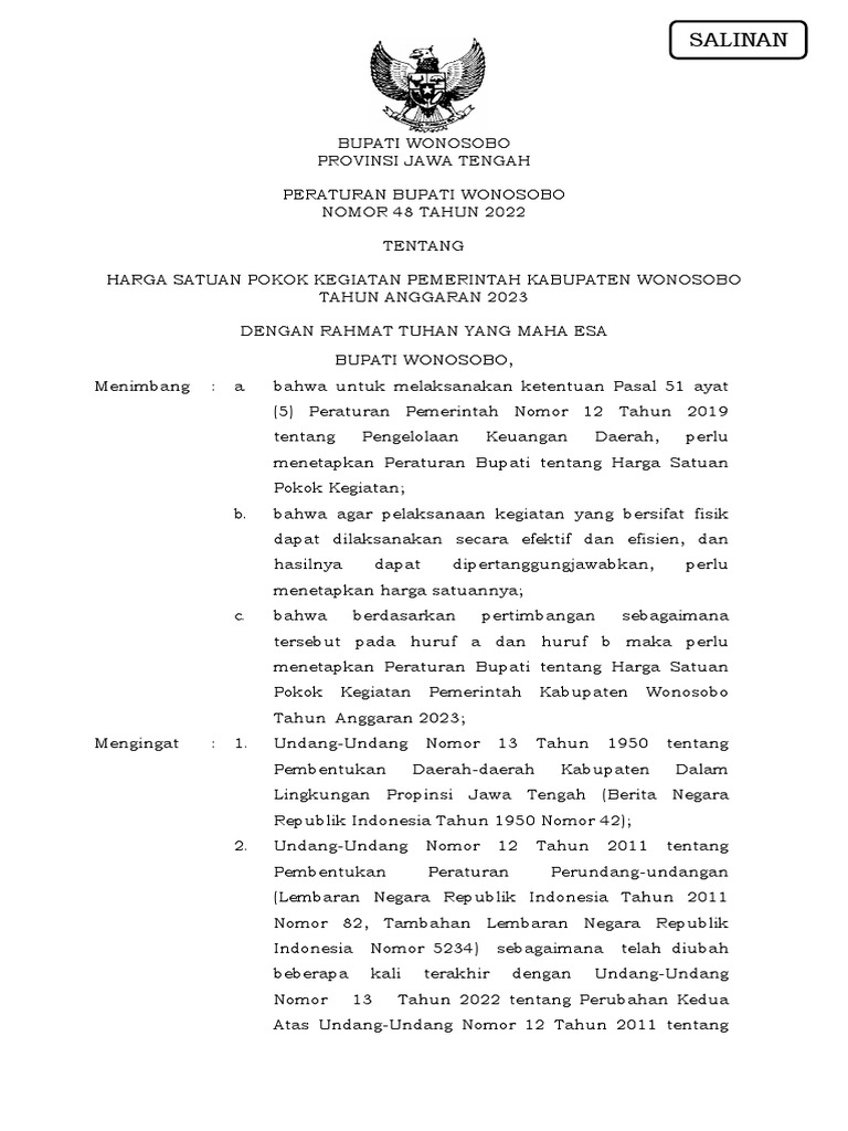 SSH 2023 | PDF | Pengelolaan Keuangan & Uang