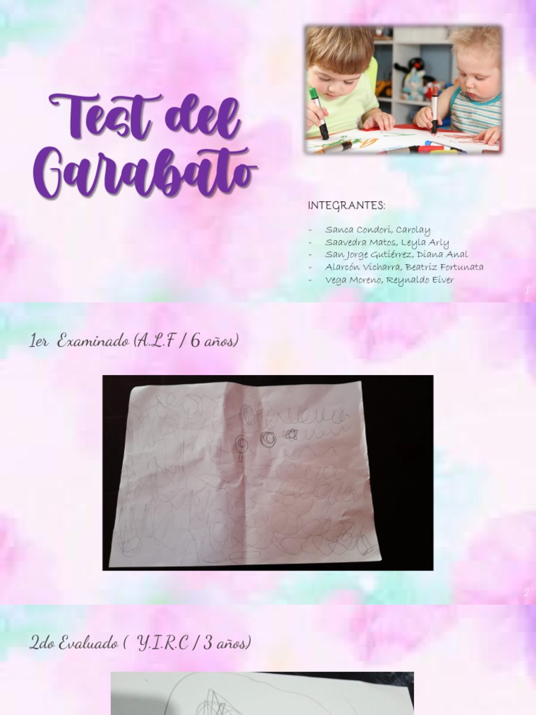 Test Del Garabato | PDF | Sicología | Ciencia cognitiva