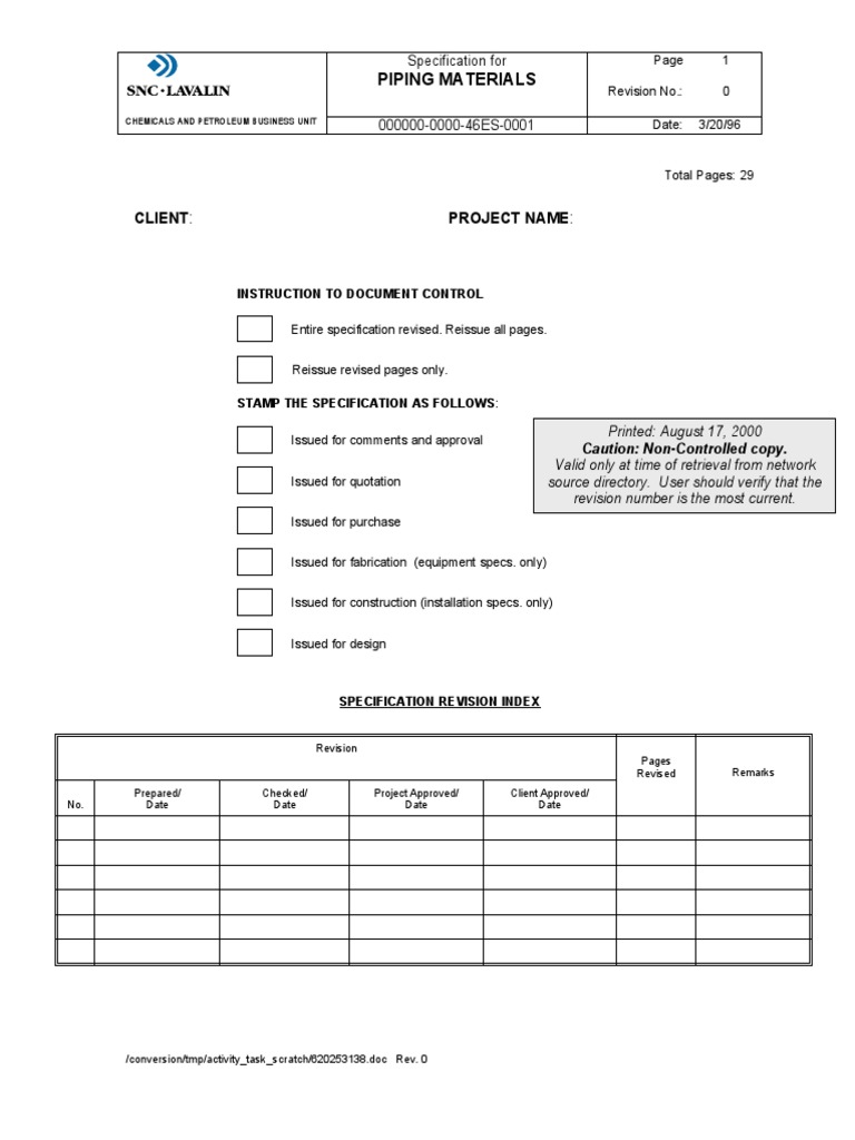 Pipe Material | PDF | Pipe (Fluid Conveyance) | Valve