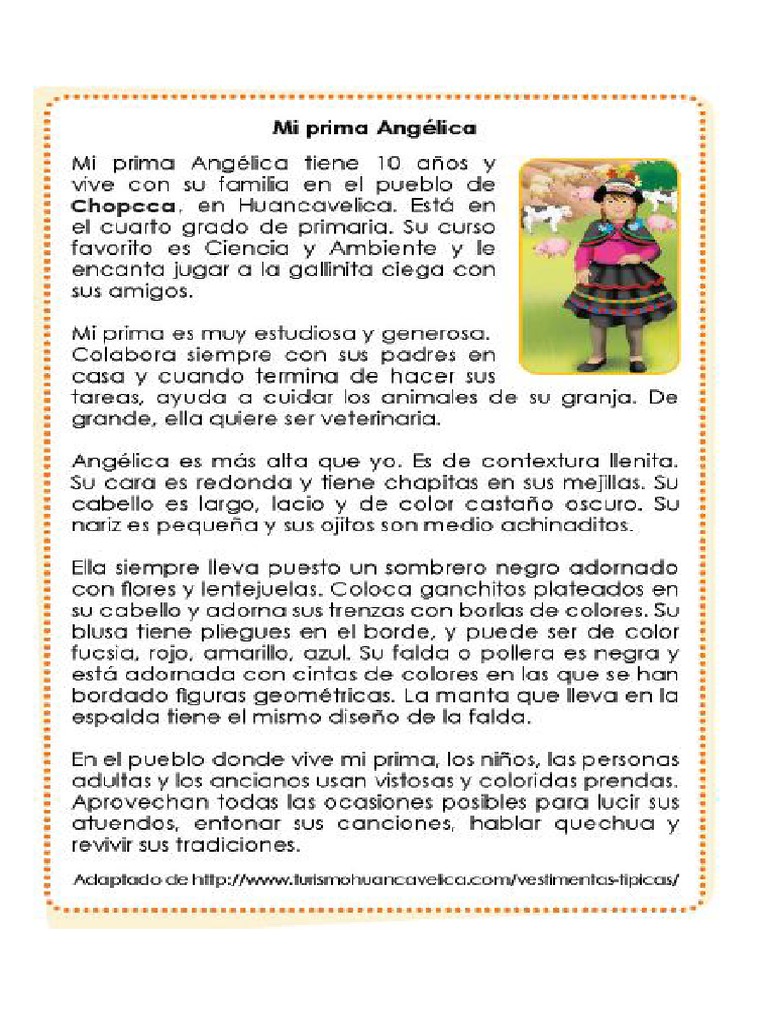 Leemos Textos Descriptivos | PDF