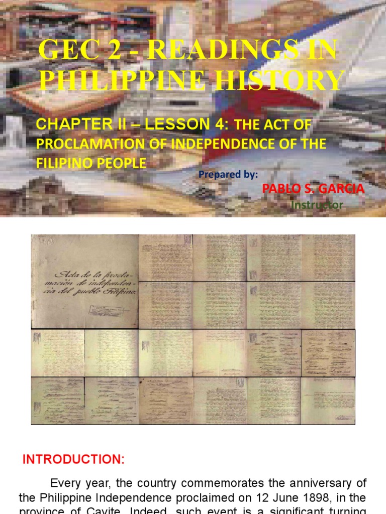 Gec 2 - Chapter 2 Lesson 4 | PDF | Philippines