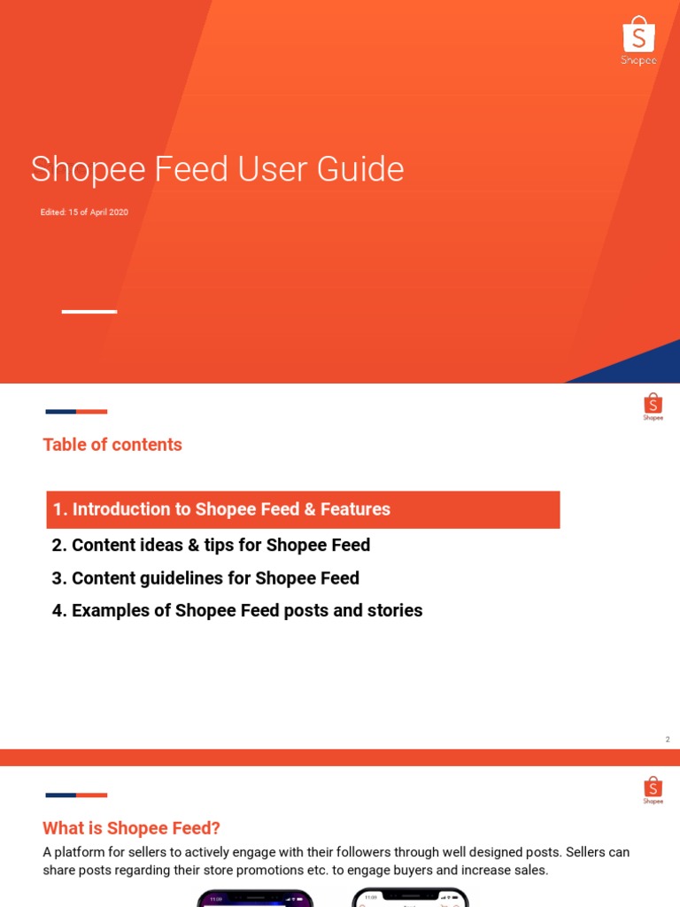 Shopee Feed User Engagement Guide | PDF | Social Media | Popular ...