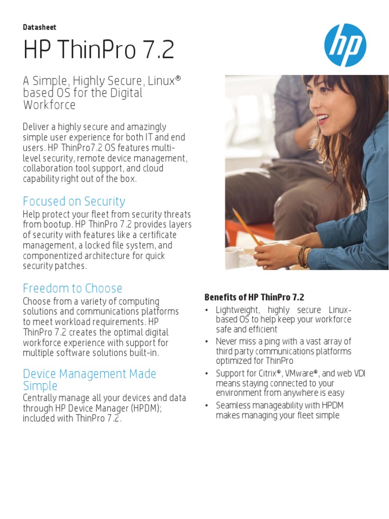 Datasheet HP 7.2 | PDF | Operating System | Bios