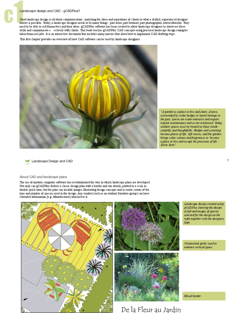 Landscape Design and CAD | PDF | Computer Aided Design | 3 D Computer Graphics