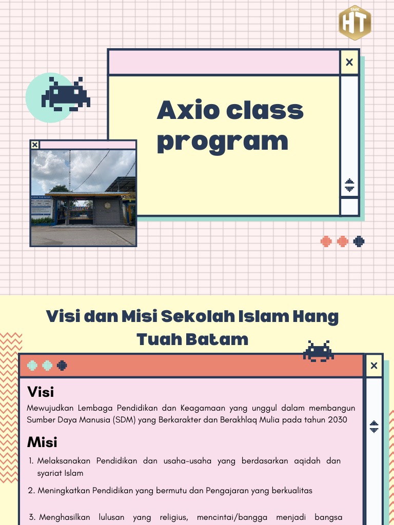Program Axio Class Program SMK Islam Hang Tuah Batam | PDF