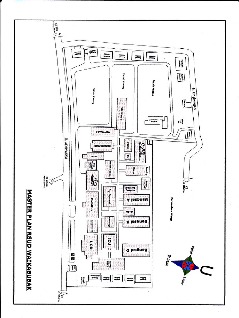 Master Plan Rsud WKB | PDF
