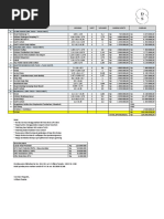 Contoh RAB Desain Interior | PDF