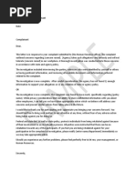 Sample 1 Explanation Letters | PDF | Criminal Record | Crime & Violence