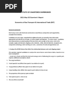 Understanding Worldscale Freight Rates | PDF | Cargo | Freight Transport