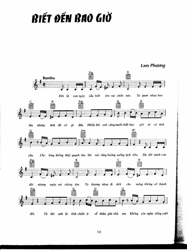 Biet Den Bao Gio | PDF