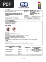 COSHH Assessment: Product Name Supplier Date Ref No. Chemical ...
