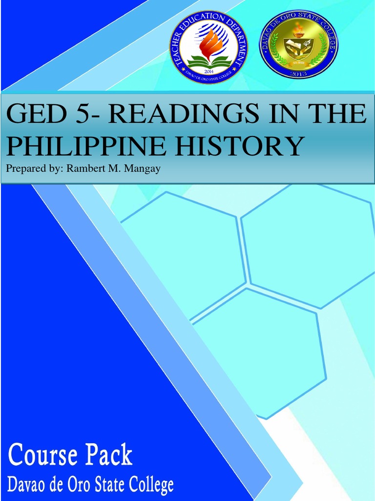 GED 5- READINGS IN PHILIPPINE HISTORY | PDF | Philippines