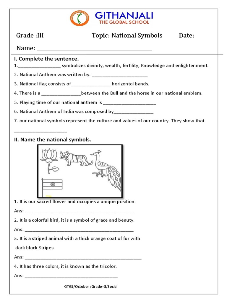G3 Social Worksheet | PDF