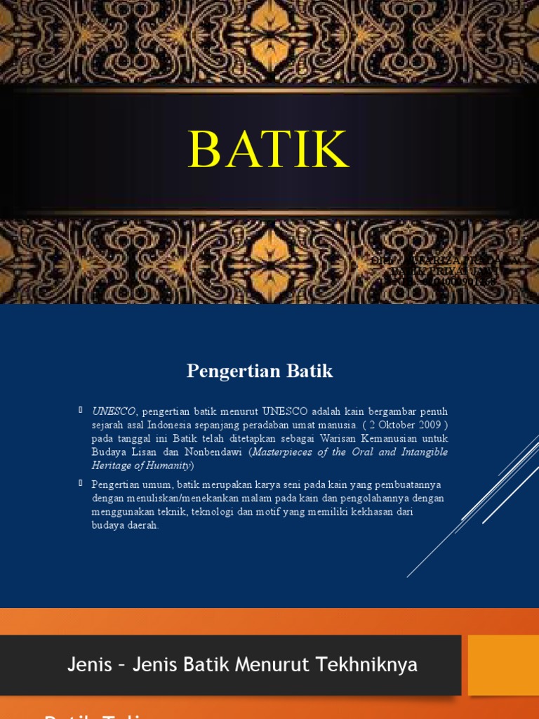 Batik | PDF
