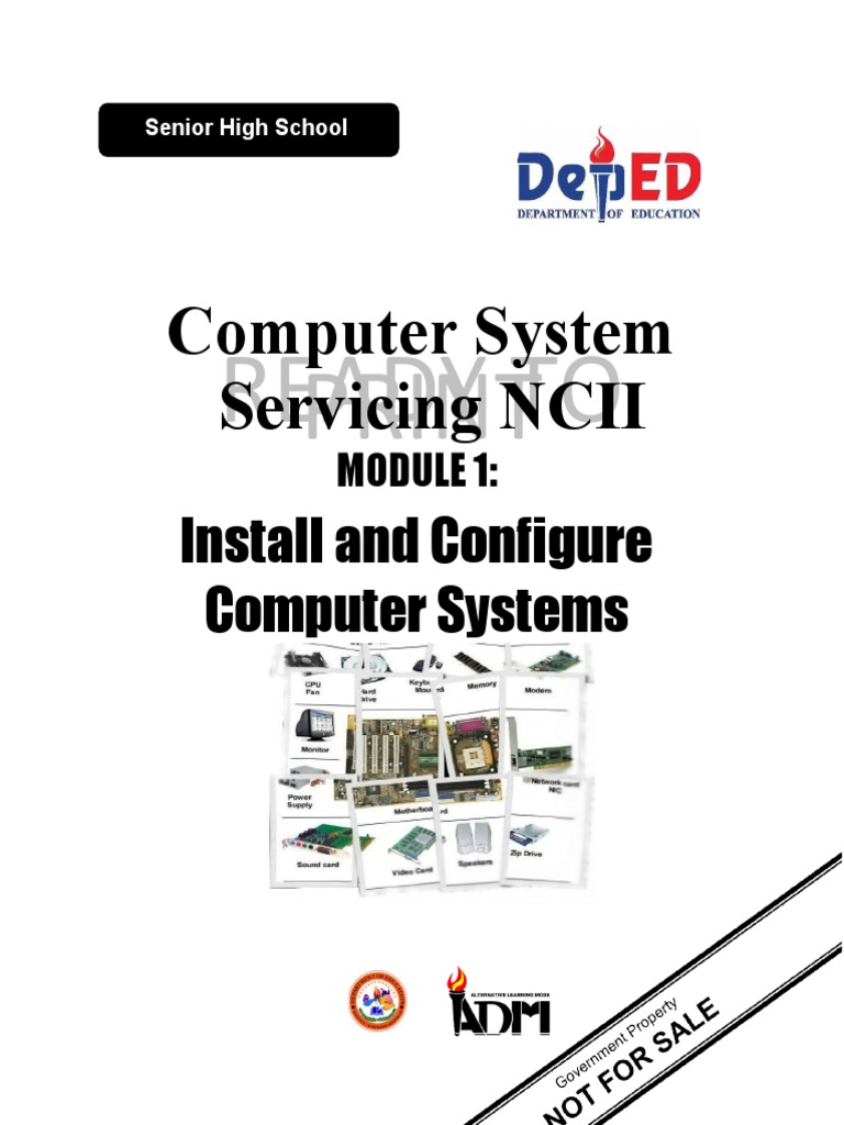 CSS11 q1 Mod1 InstallandConfigureComputerSystem v5 | PDF | Computer Virus | Antivirus Software