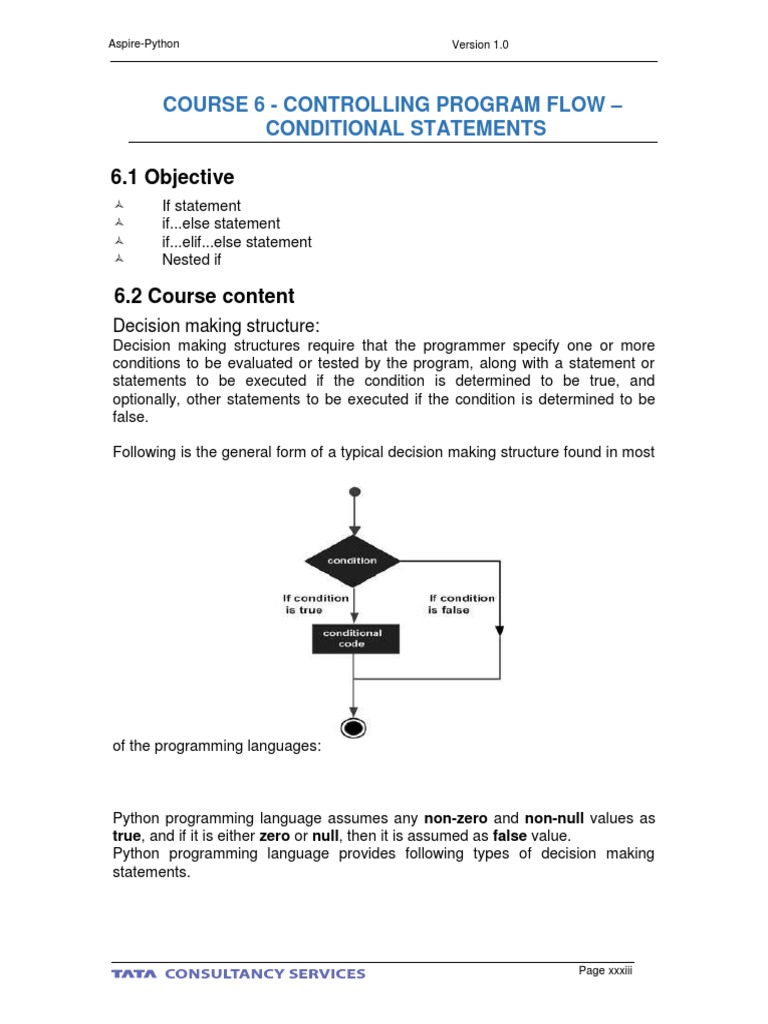 Session06 Conditional Statements | PDF | Boolean Data Type | Computer ... Session06 Conditional Statements | PDF | Boolean Data Type | Computer ...