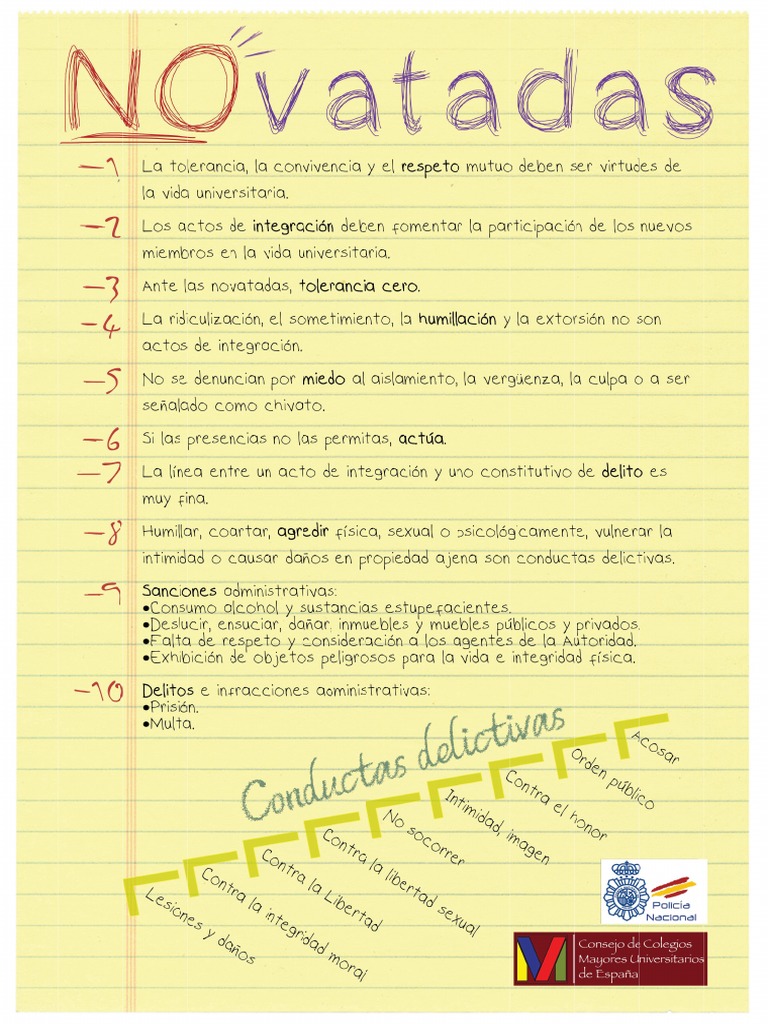 Cartel Novatadas | PDF