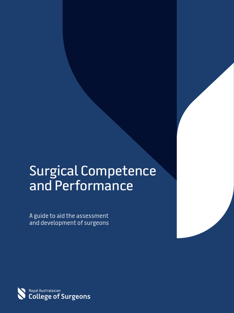 Surgical Competence and Performance Framework - Final | PDF | Surgery ...