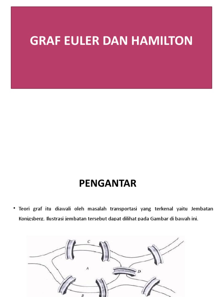 (Graf Euler Dan Hamilton) Bahan Bapak Pertemuan Ke-4 (Kelompok 3) | PDF