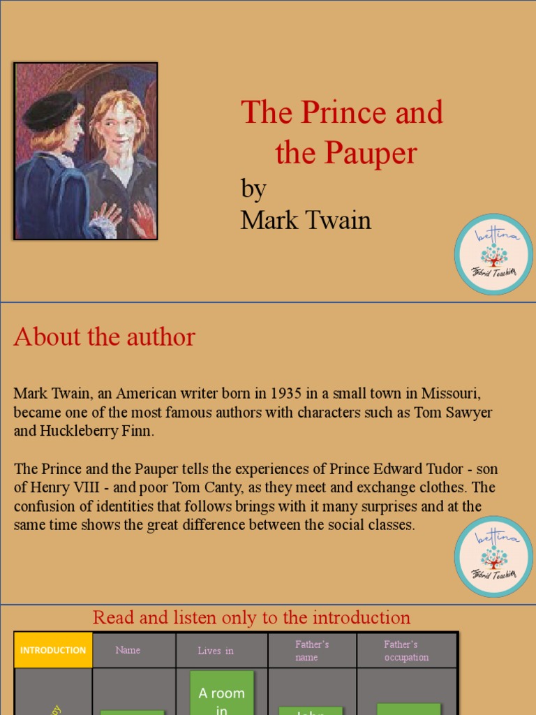 The Prince and The Pauper | Download Free PDF | The Prince And The Pauper