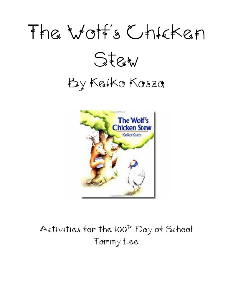Activities for The Wolf's Chicken Stew | PDF