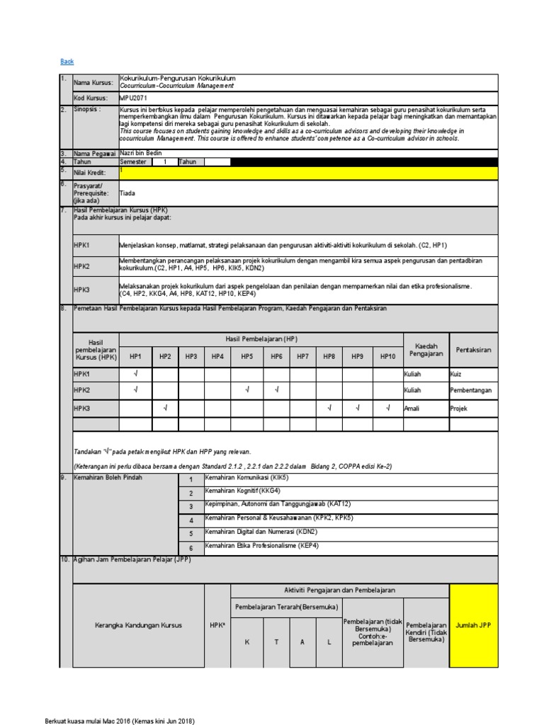 Pengurusan Koku | PDF