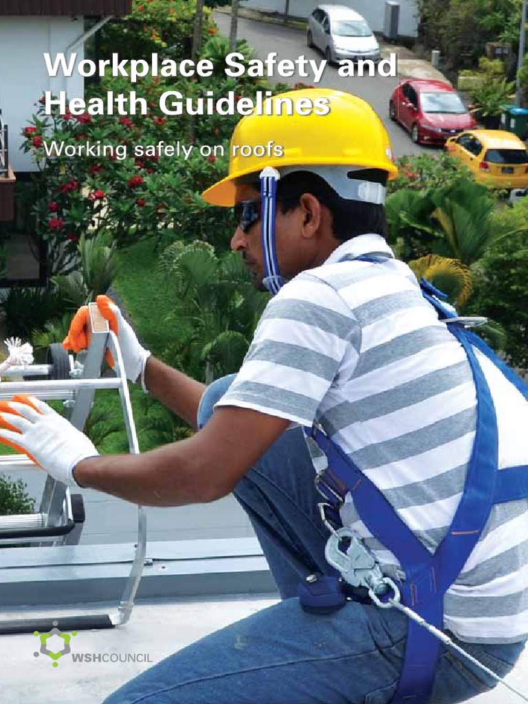 WSH Guidelines - Working Safely On Roofs - Final | PDF | Safety