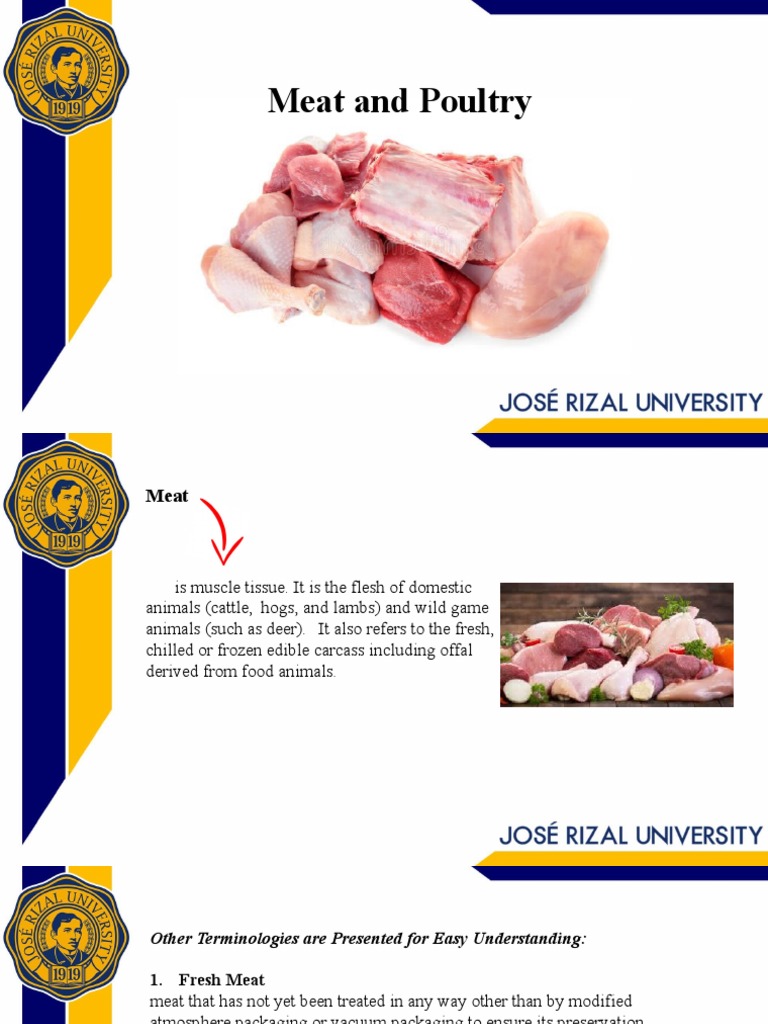 Meat and Poultry | Download Free PDF | Meat | Poultry