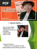Joyce Travelbee | PDF | Nursing | Theory