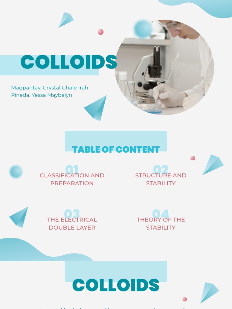 Colloids PPT - PPTX 1 | PDF | Colloid | Emulsion