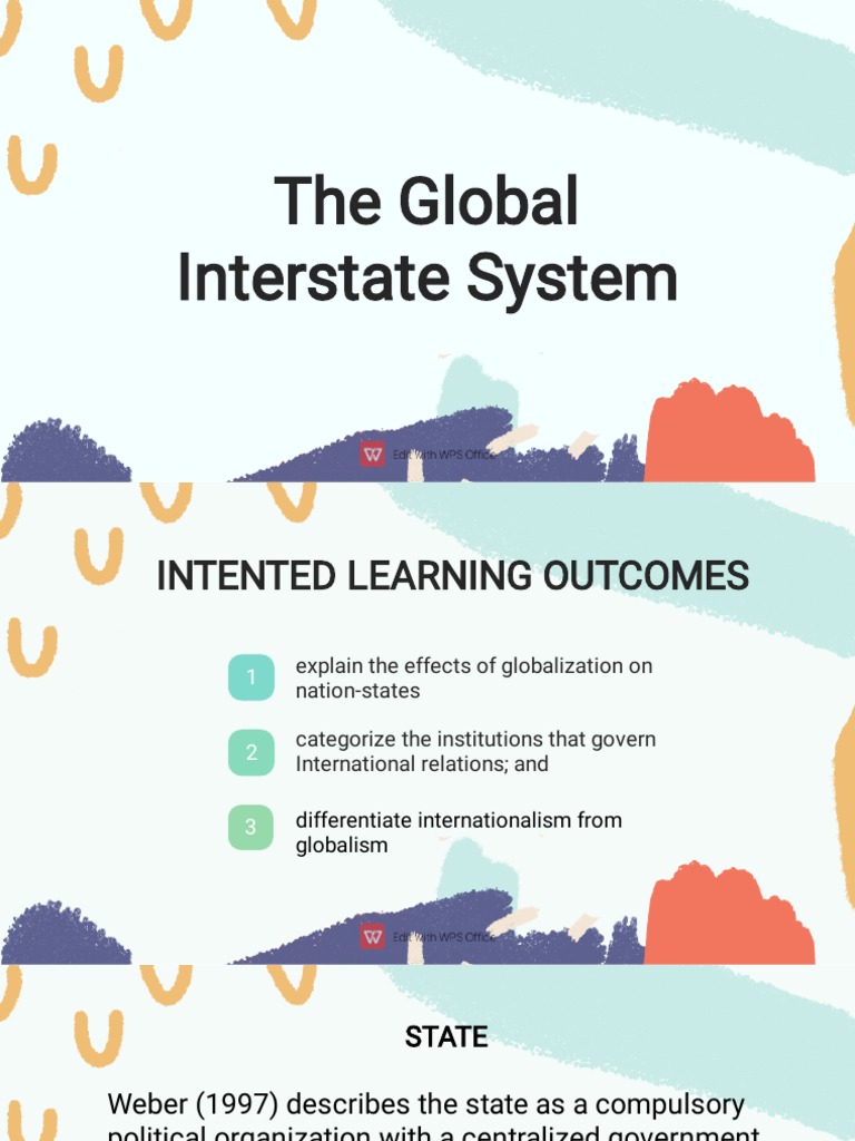 Global Interstate System | PDF | Globalization | World Trade Organization