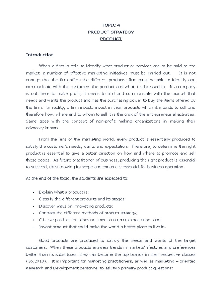 Topic 4 Mktg Pdf Marketing Brand