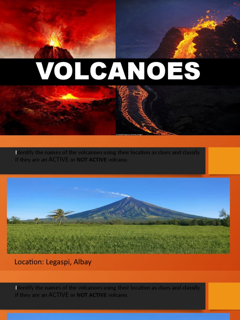 VOLCANO | PDF | Volcano | Lava