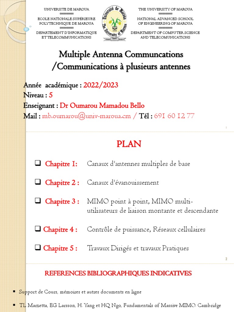 Introduction au MIMO Massif | PDF | Antenne (Radio) | LTE Advanced