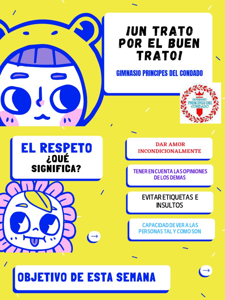 ¡Un Trato Por El Buen Trato! | PDF